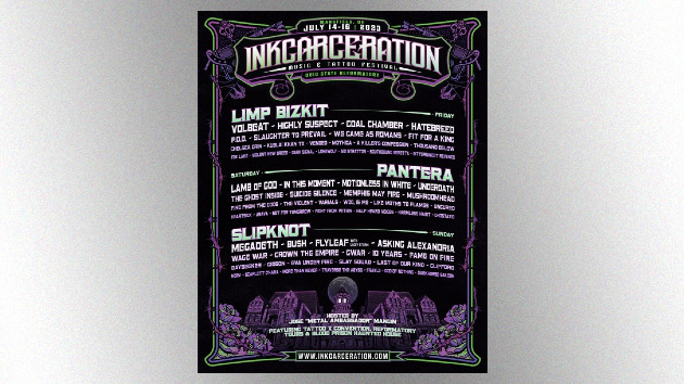 Slipknot, Limp Bizkit & more join Pantera on 2023 Inkcarceration lineup ...