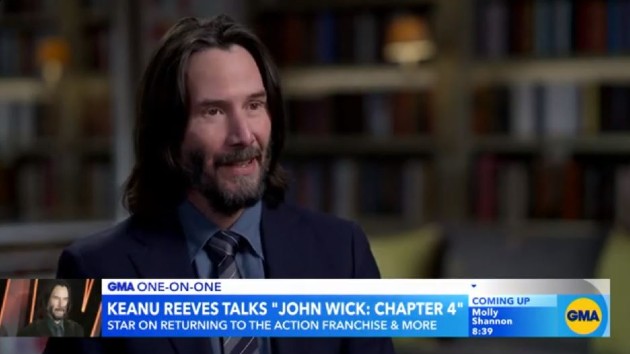 Keanu Reeves teases “really epic” ‘John Wick: Chapter 4’ - KTSA