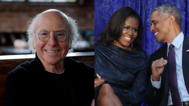 Larry David teams up with President Obama, Michelle Obama for comedy ...