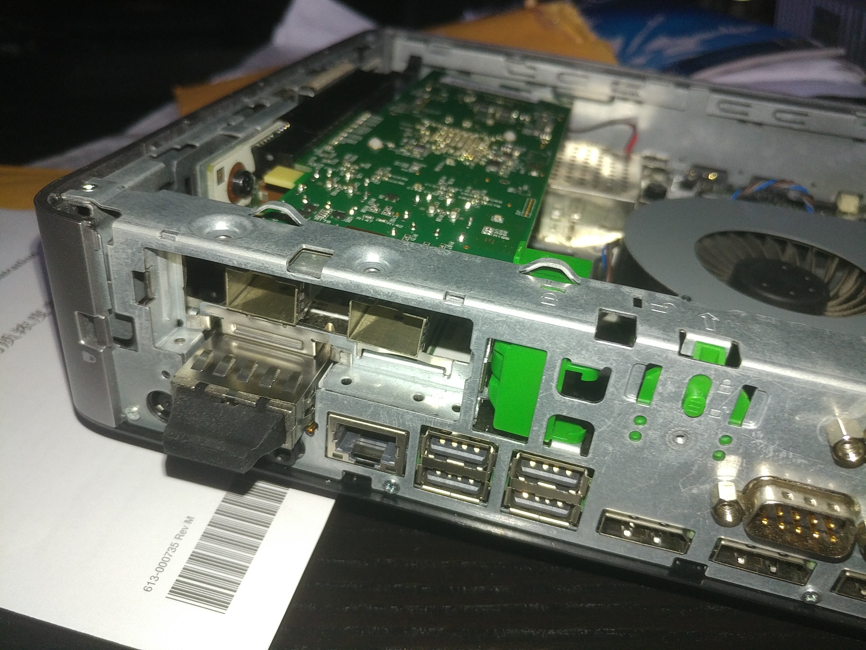 (US) Cheap Gigabit fiber adapter for the HP t630, t640 and t730 Thin ...