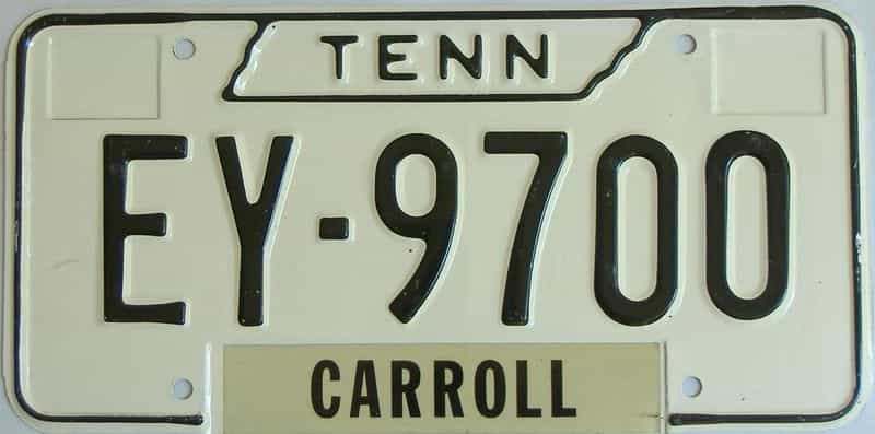 1966 Tennessee (#10037) for sale - The Tag Dr. Store