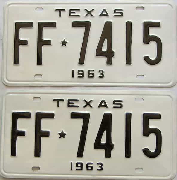 RESTORED 1963 Texas (Pair) (#10079) for sale