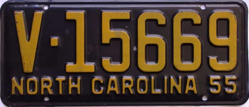 1955 North Carolina (Single) (#10303) for sale