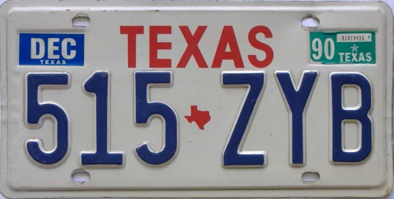 1990 Texas (Single) (#10346) for sale