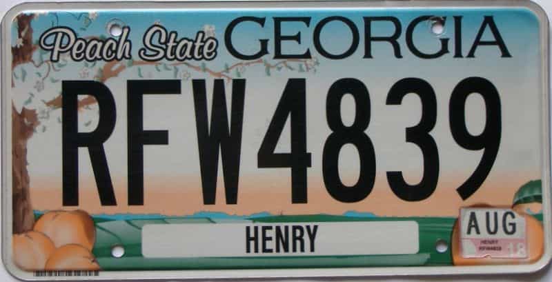 2018 Georgia Counties (Henry) (#10610) for sale