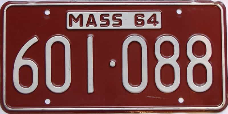 1964 Massachusetts (Single) (#10820) for sale