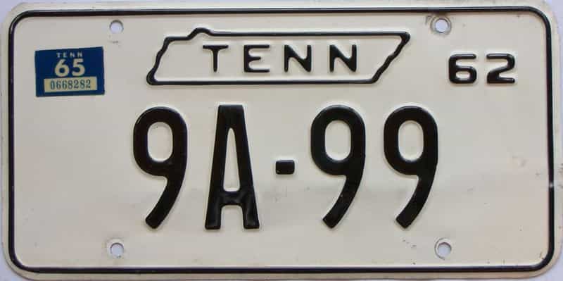 1965 Tennessee (Single) (#10830) for sale