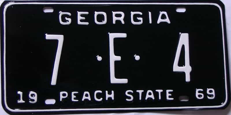 YOM RESTORED 1969 Georgia (Cobb) (#10966) for sale