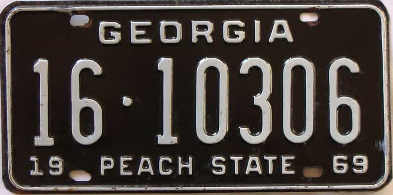 YOM 1969 Georgia (Gwinnett) (#10974) for sale
