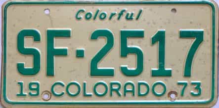 1973 Vintage License Plates for Sale - The Tag Dr. Store