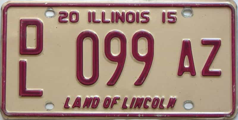 2015 Illinois (Dealer) (#11199) for sale - The Tag Dr. Store