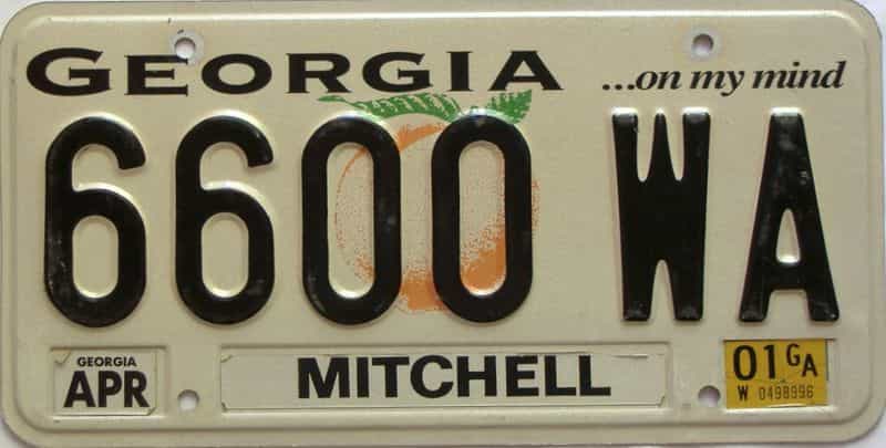 2001 Georgia Counties (Mitchell) (#11303) for sale