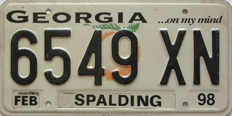 1998 Georgia Counties (Spalding) (#11305) for sale