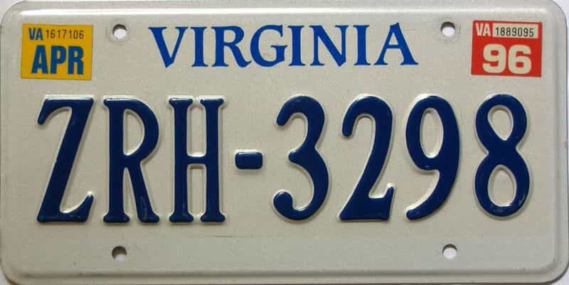 1996 Virginia (Single) (#11504) for sale