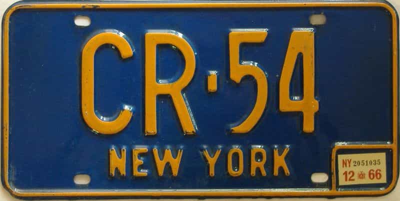 1966 New York (Single) (#11581) for sale - The Tag Dr. Store