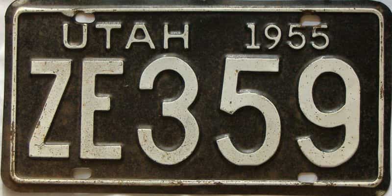 1955 Utah (Single) (#11608) for sale - The Tag Dr. Store