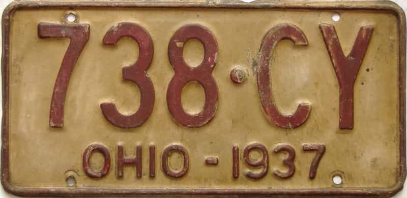 1937 Ohio (Single) (#11680) for sale