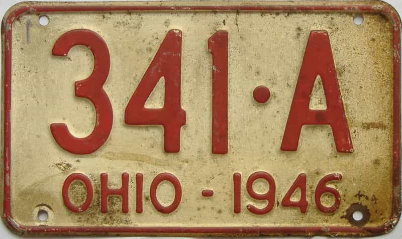 1946 Ohio (#11716) for sale - The Tag Dr. Store