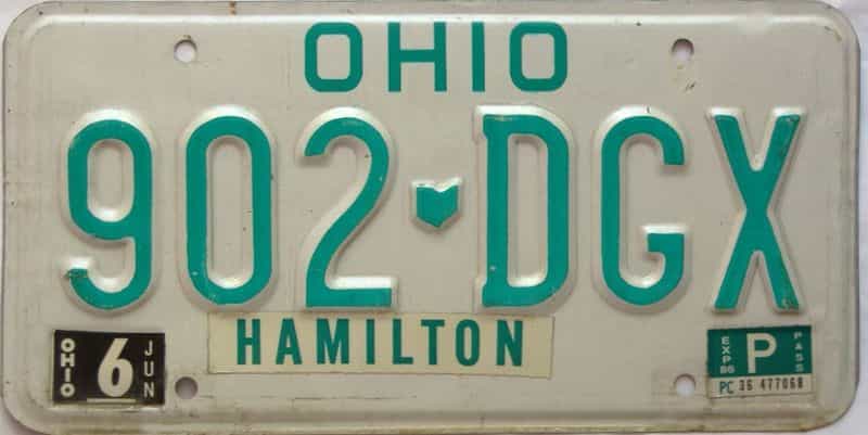1986 Ohio (Single) (#12024) for sale