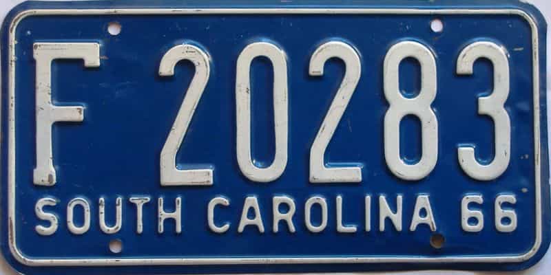 1966 South Carolina (Single) (#12678) for sale