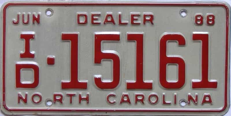 1988 North Carolina (Dealer) (#13731) for sale