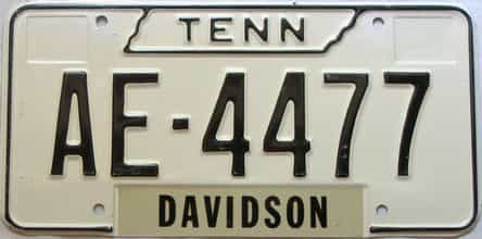 Tennessee License Plates for Sale - The Tag Dr. Store