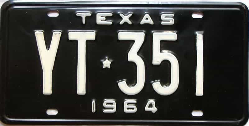 1964 Texas (Single) (#14646) for sale - The Tag Dr. Store