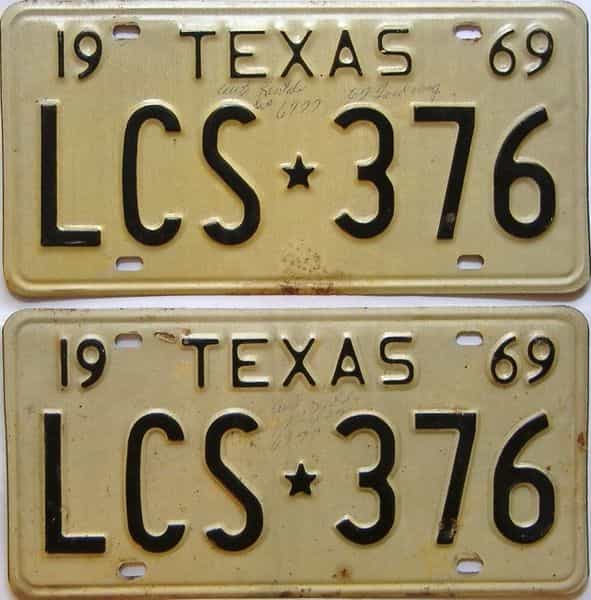 1969 Texas (Pair) (#15302) for sale