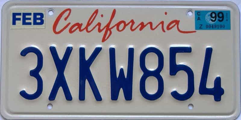 1999 California (Single) (#15404) for sale