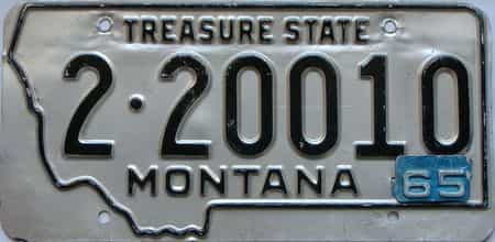 1965 Vintage License Plates for Sale - The Tag Dr. Store