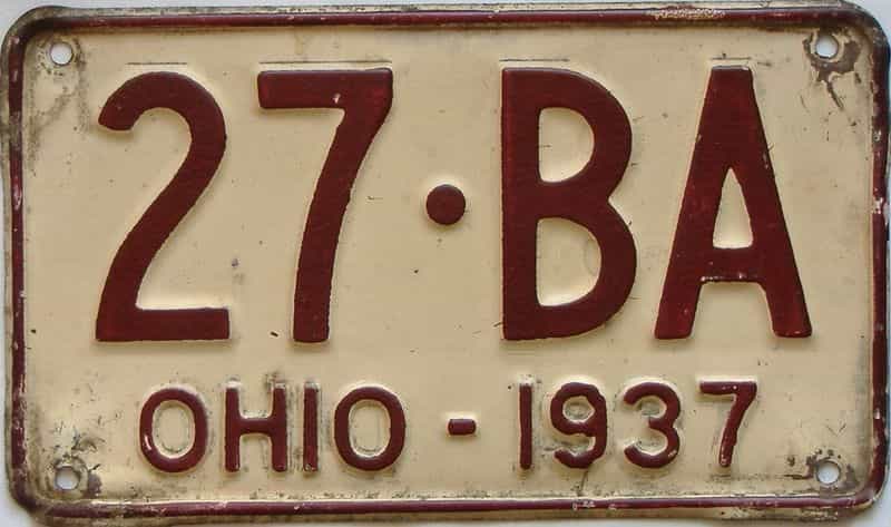 1937 Ohio (Single) (#15912) for sale