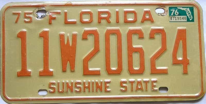 1976 Florida (#15939) for sale - The Tag Dr. Store