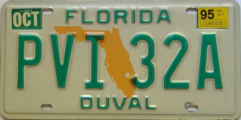 1995 Florida (#16725) for sale - The Tag Dr. Store