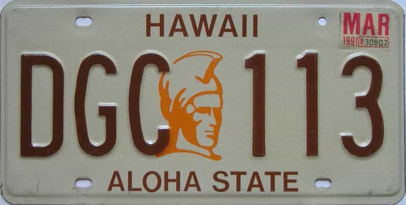 1991 Hawaii (Single) (#17016) for sale