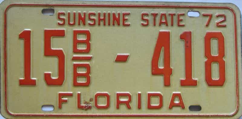 1972 Florida (Trailer) (#17127) for sale - The Tag Dr. Store