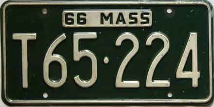 1966 Vintage License Plates for Sale - The Tag Dr. Store