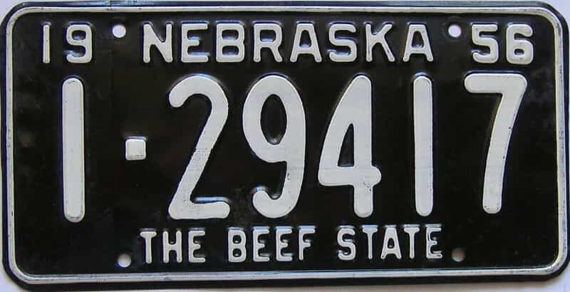 1956 Nebraska (Single) (#17308) for sale