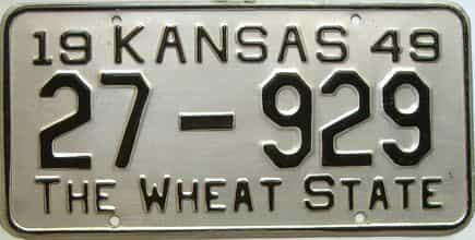 1949 Vintage License Plates for Sale - The Tag Dr. Store