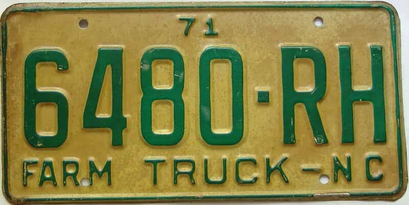 1971 North Carolina (Farm Truck) (#17755) for sale