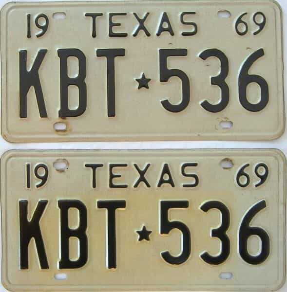 1969 Texas (Pair) (#17796) for sale