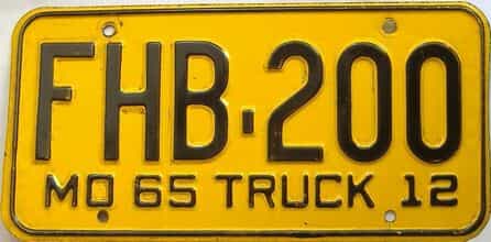1965 Vintage License Plates for Sale - The Tag Dr. Store