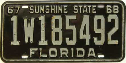 1967 Vintage License Plates for Sale - The Tag Dr. Store