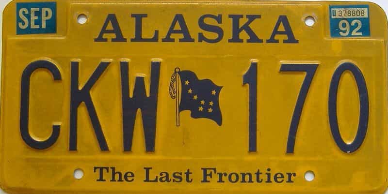 1992 Alaska (Single) (#18683) for sale - The Tag Dr. Store
