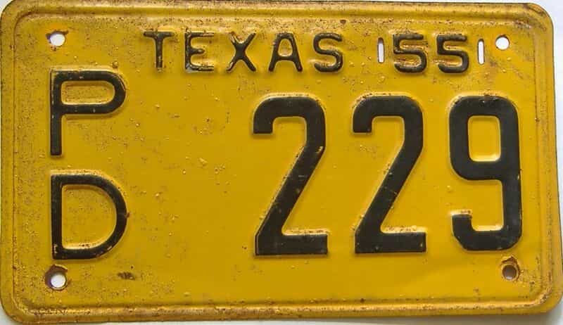 1955 Texas (Single) (#18785) for sale