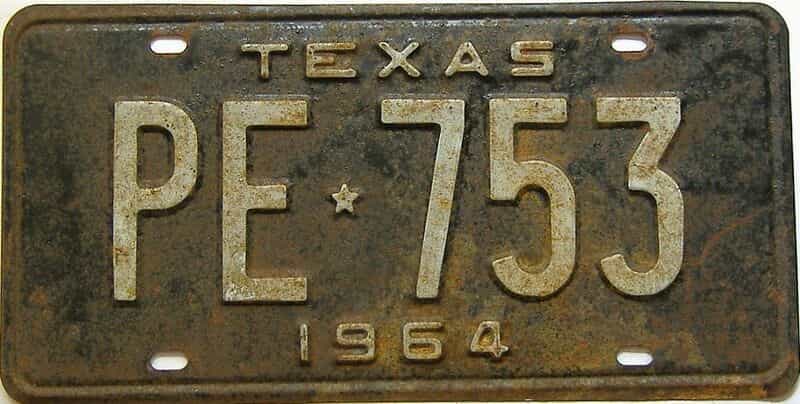 1964 Texas (Single) (#18793) for sale - The Tag Dr. Store