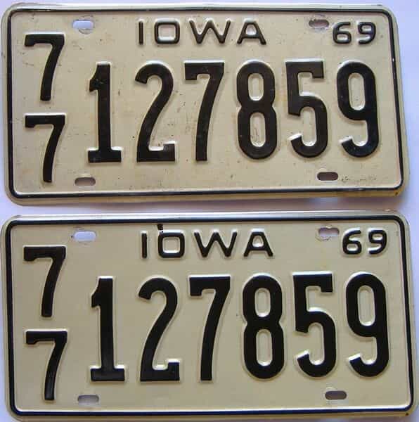 1969 Iowa (Pair) (#18981) for sale
