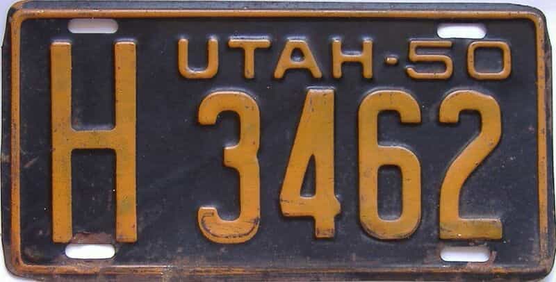 1950 Utah (Single) (#19239) for sale - The Tag Dr. Store