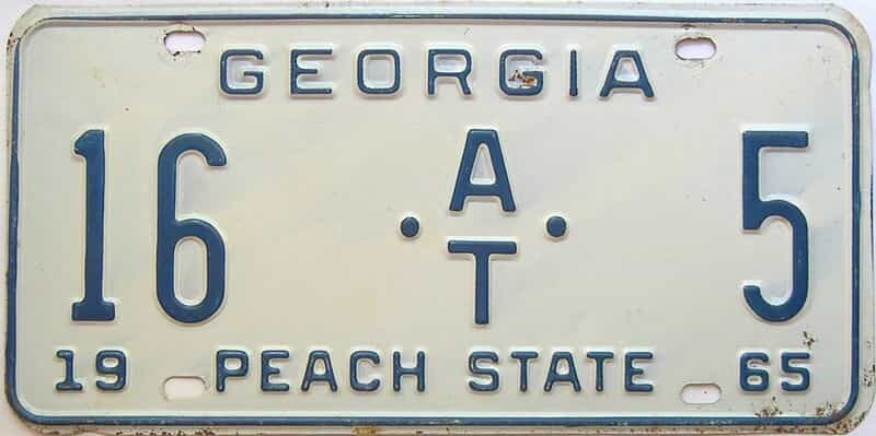 YOM 1965 Georgia (Gwinnett) (Trailer) (#19541) for sale