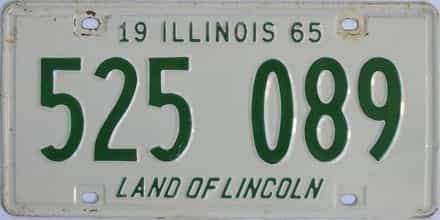 1965 Vintage License Plates for Sale - The Tag Dr. Store