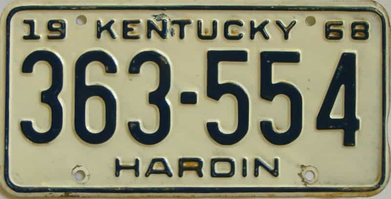 1968 Kentucky (#6019) for sale